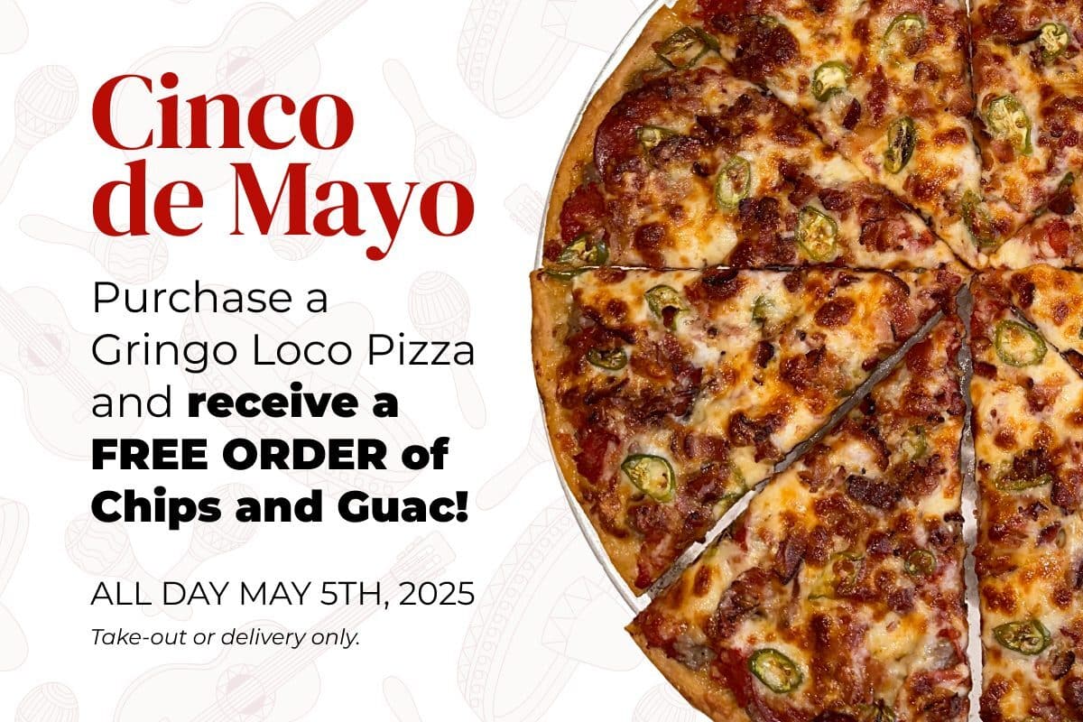 Celebrate Cinco de Mayo with FREE Chips & Guac from Lucca's!